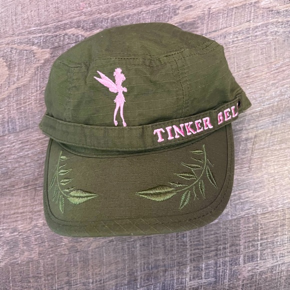 Disney | Accessories | Disney Olive Green Tinker Bell Hat 9sy2k | Poshmark
